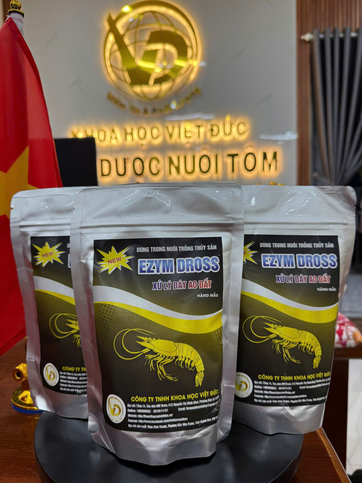 EZYM DROSS: XỬ LÝ ĐÁY AO ĐẤT - Công ty TNHH Khoa Học Việt Đức